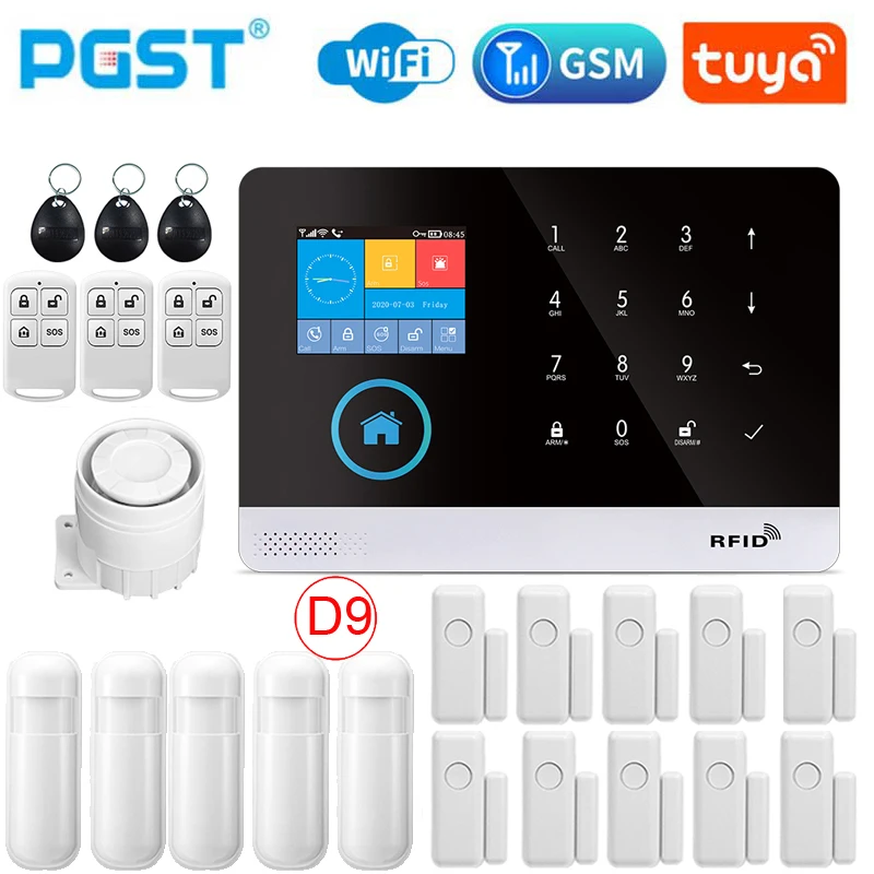 PGST-Home-GSM-WiFi-Intelligent-Alarm-System-Home-Wireless-Security ...