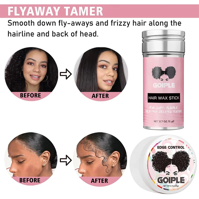 Slicked Back Hair Black Women