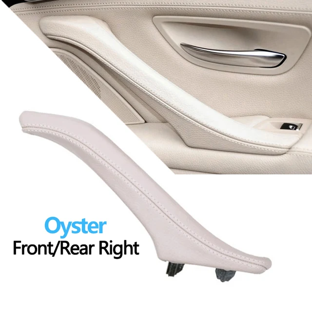 LHD RHD Interior Passenger Door Leather Pull Handle Assembly for BMW 5 ...