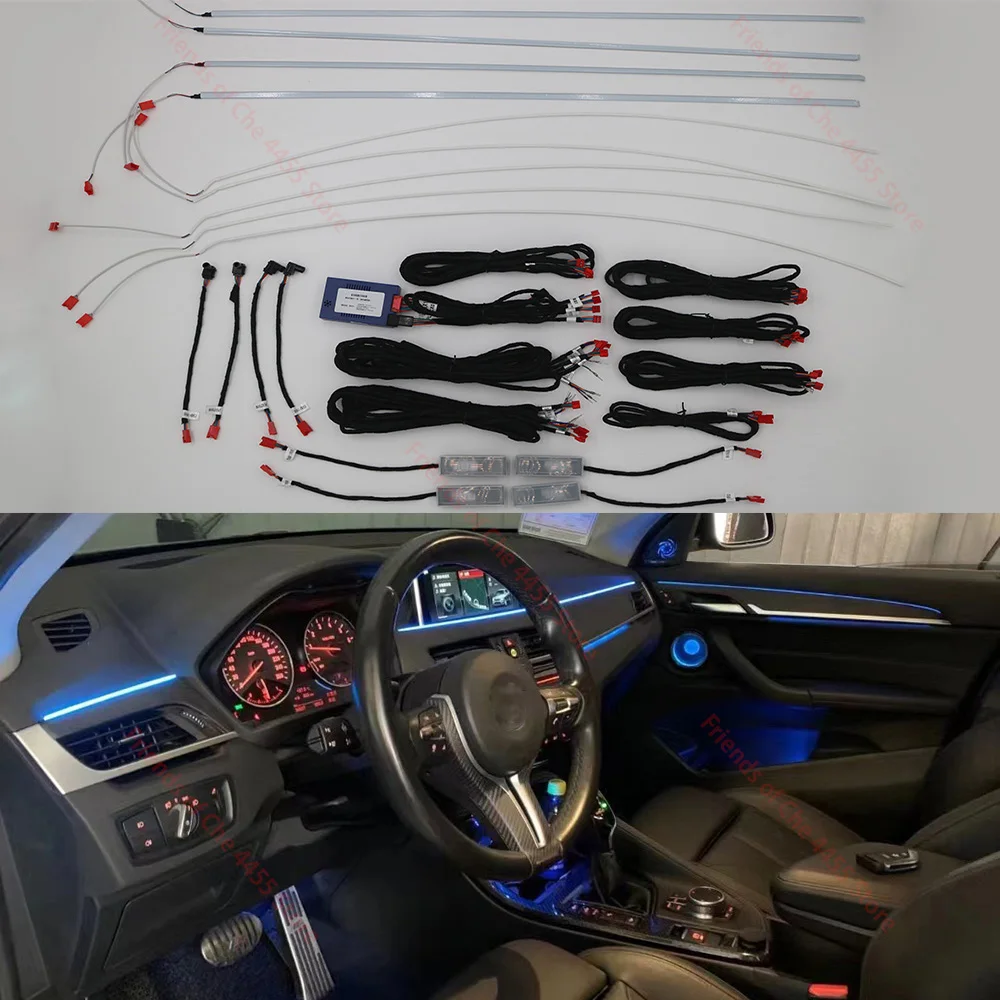 Car-Ambient-Light-Set-For-2016-2022-BMW-X1-F48-F49-Auto-Door-Ambient ...