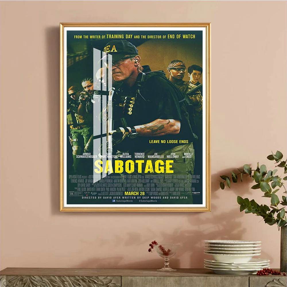 Sabotage Movie Poster