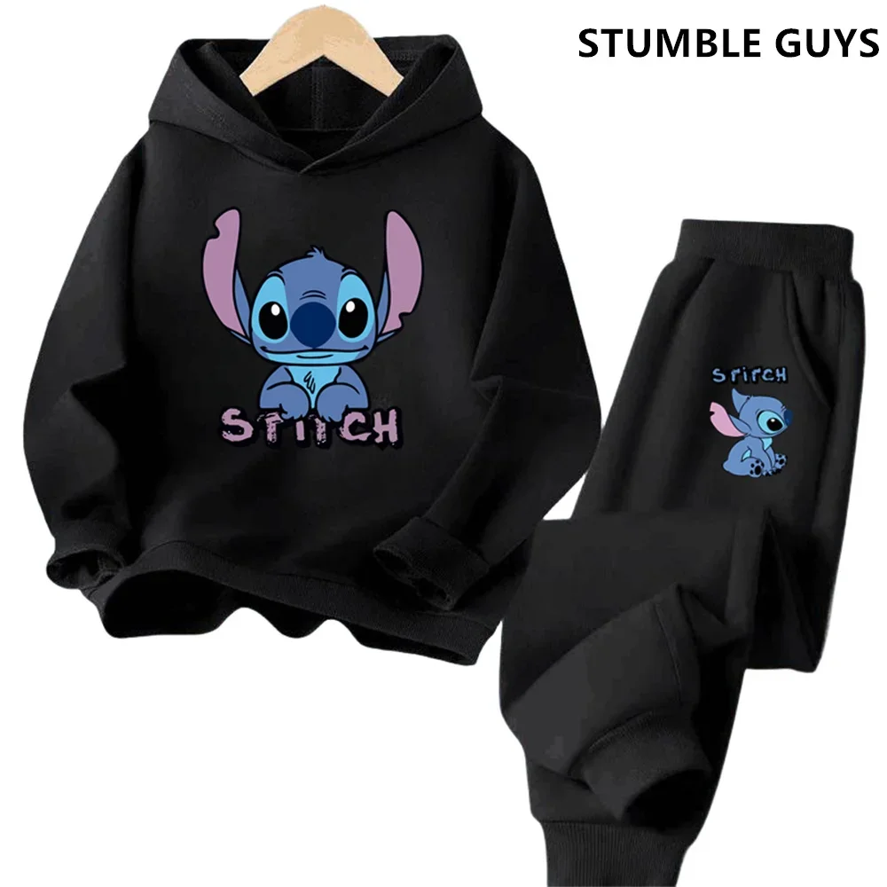 Lilo-Stitch-Anime-Cotton-Hoodie-infantil-Tops-casuais-infantis-Fato-de ...