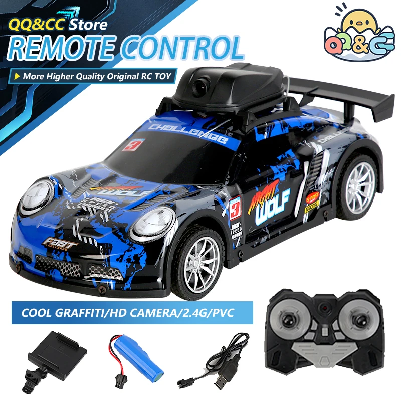 RC Car with Camera HD Wifi Fpv Racing Cars Remote Control Offroad Buggy ...
