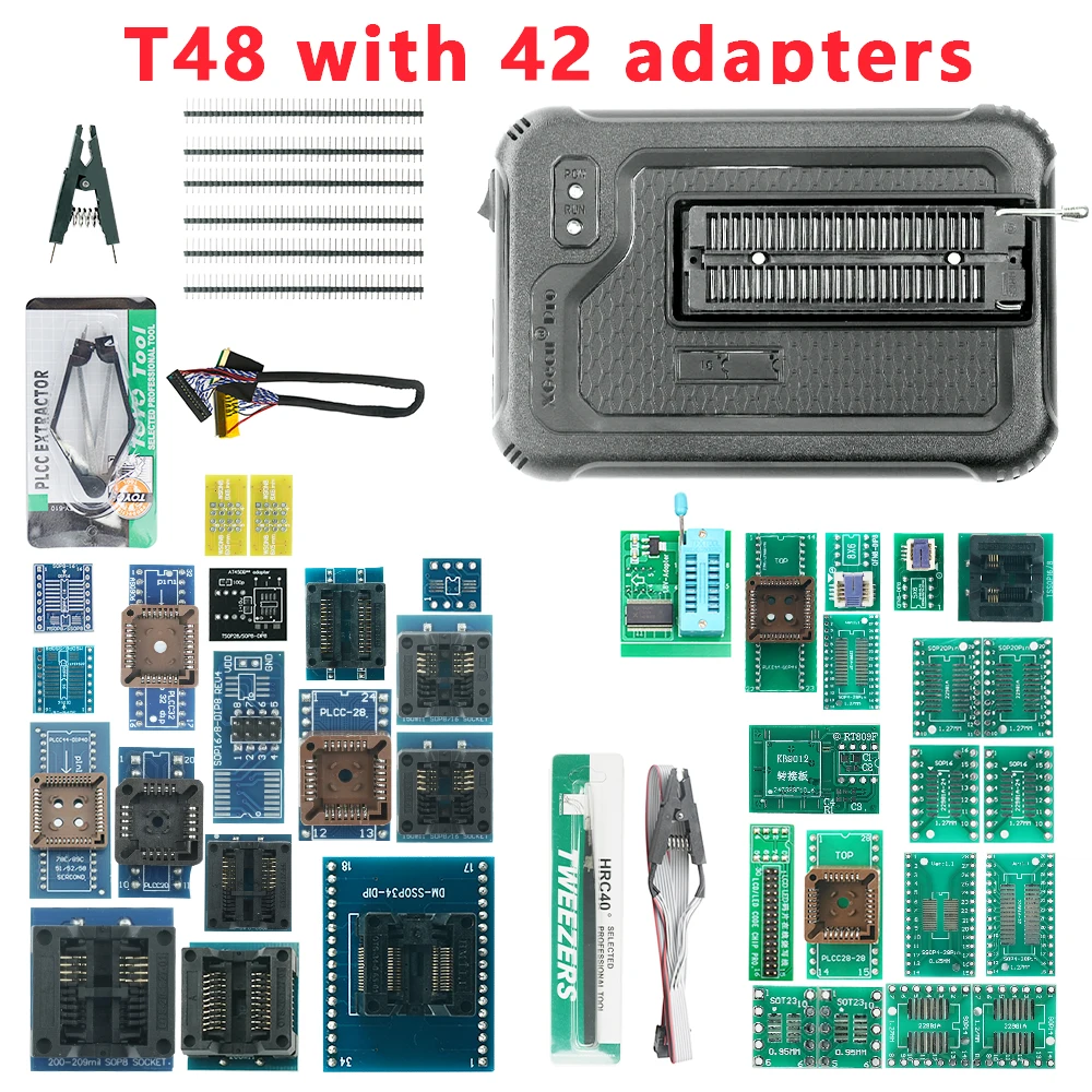 Programador-100-Original-T48-TL866-3G-con-42-adaptadores-compatible-con ...