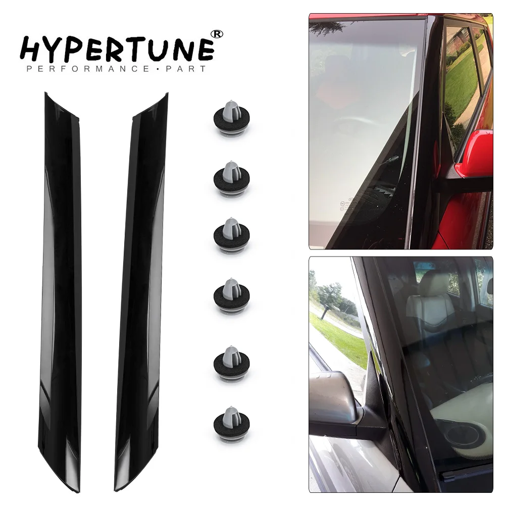 Moldura Exterior izquierda + derecha para coche, embellecedor de pilar ...