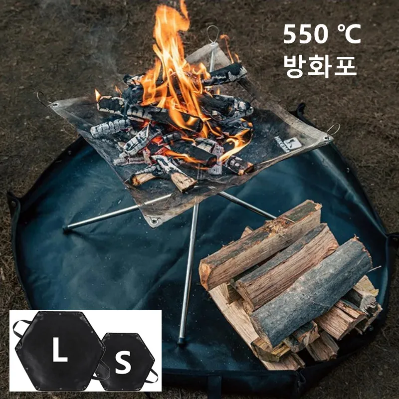 Camping-Stove-Fireproof-Mat-550-Flame-Retardant-Insulation-Pad-Firewood ...