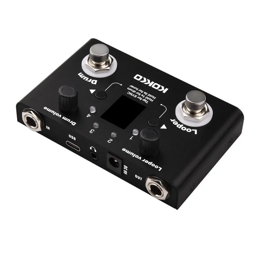 Kokko-drum-machine-30-drum-grooves-eingebautes-tuner-loop-drum-machine ...