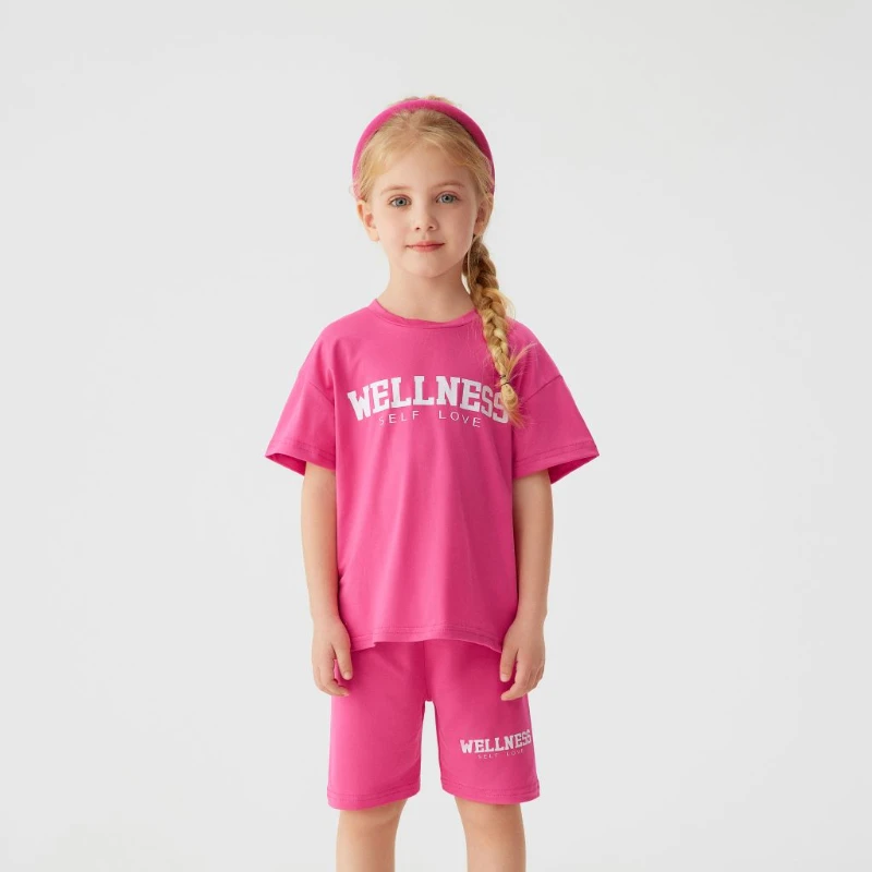 Toddler-Girl-Letter-Print-Tracksuits-Summer-Girls-Shorts-Tees-Set-2pcs ...