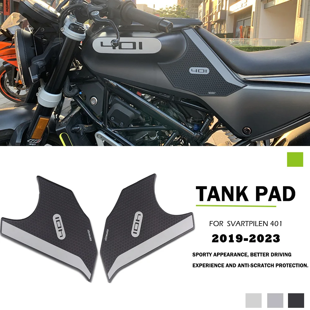 For 2019 -2023 Svartpilen Black Arrow 401 accessories Side Fuel Tank ...