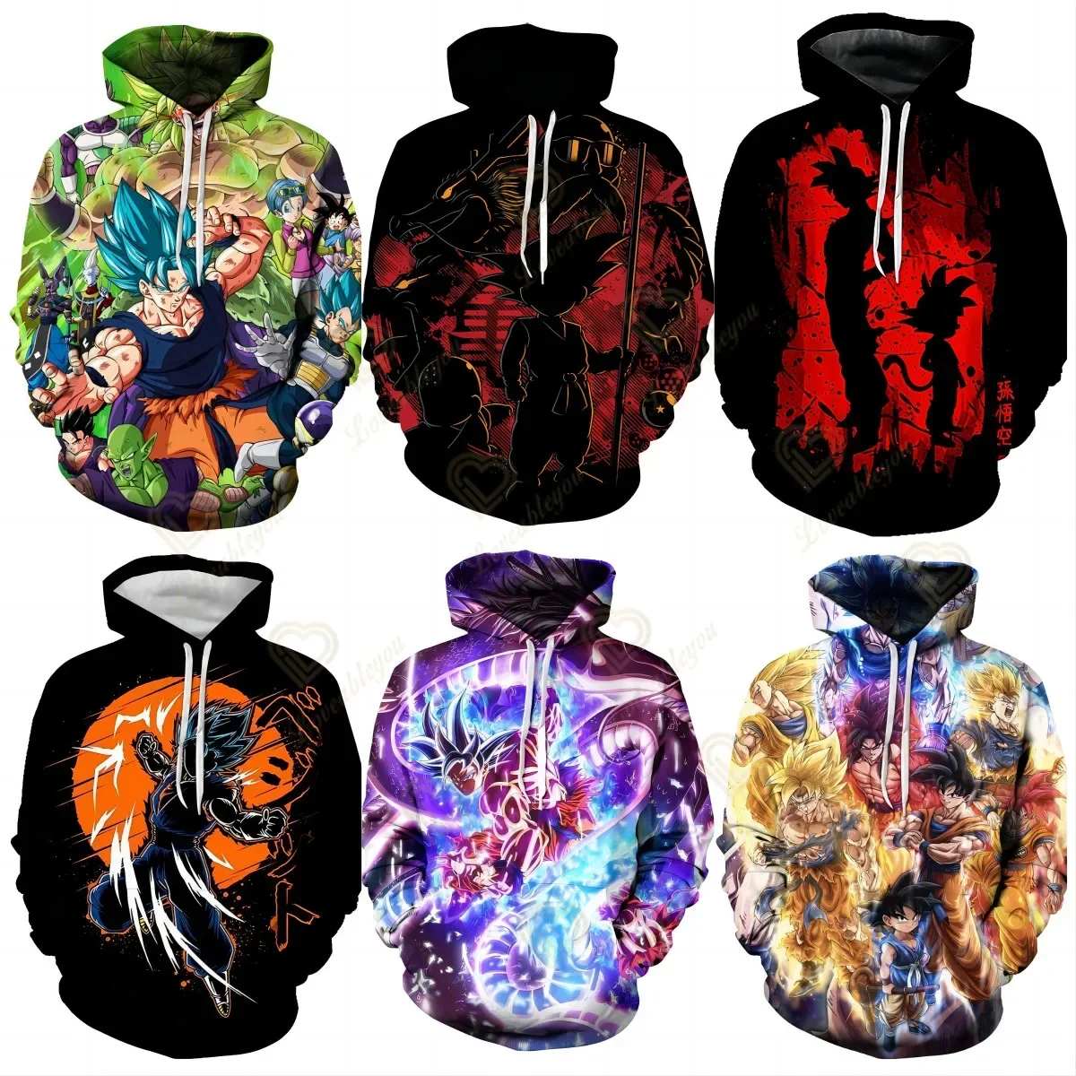 Anime-Dragon-Ball-Z-Hoodies-3D-Print-Sweatshirts-Boy-Girl-Unisex-Hooded ...