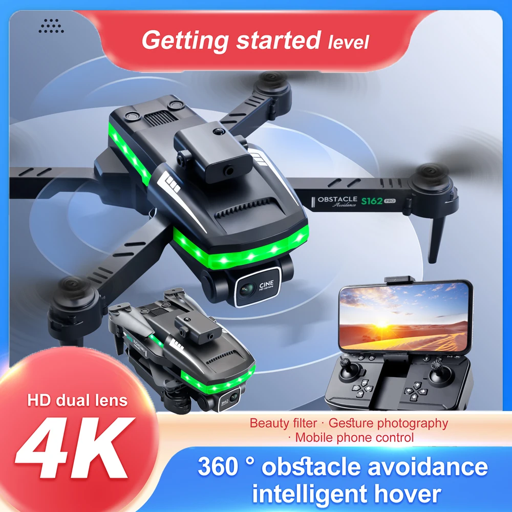 4K-drone-with-camera-remote-control-Mini-drone-Four-axis-optical-flow ...