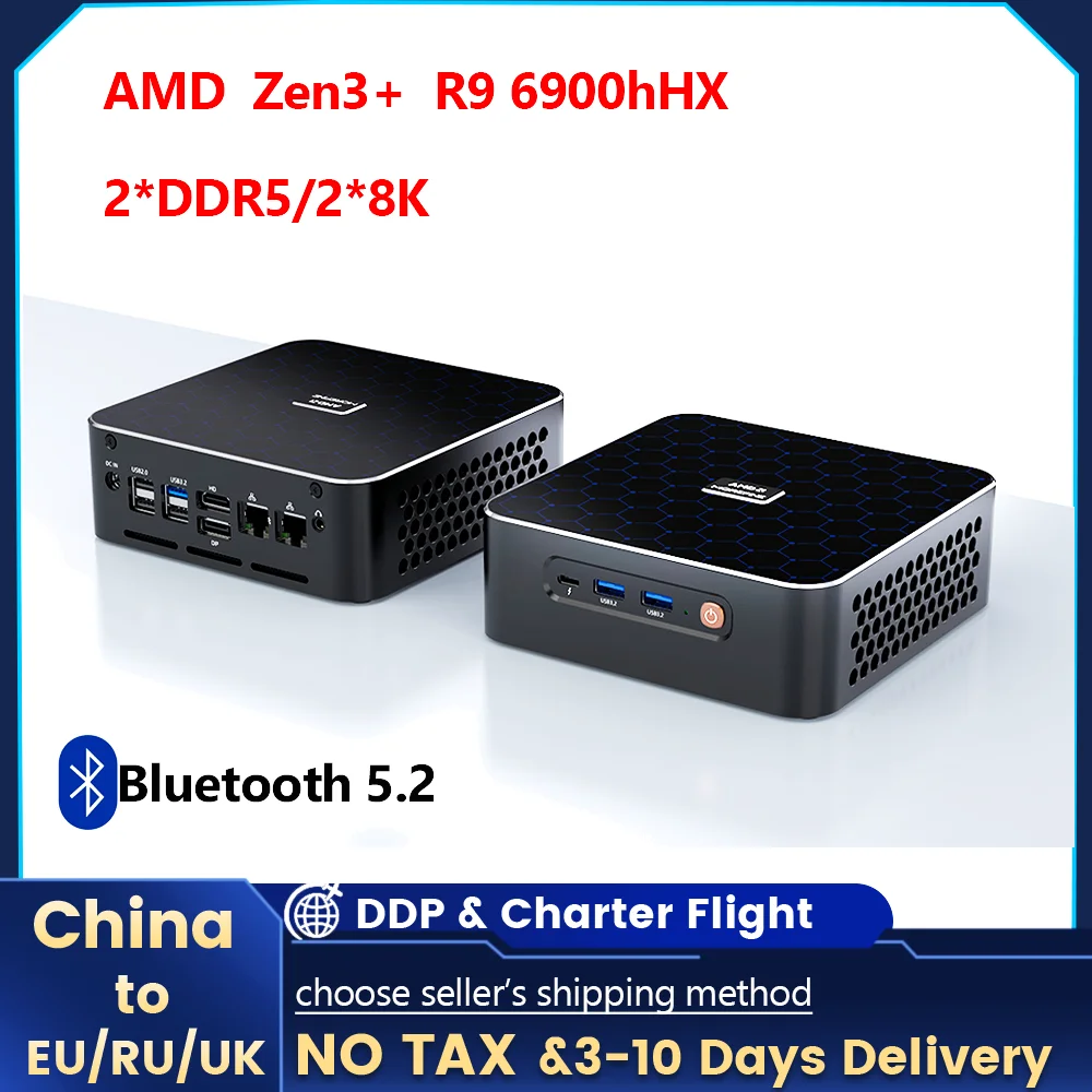 Newest Amd Gaming Mini Pc 6nm Ryzen 9 6900hx 7 Pro 6850h Ddr5 4800mhz ...