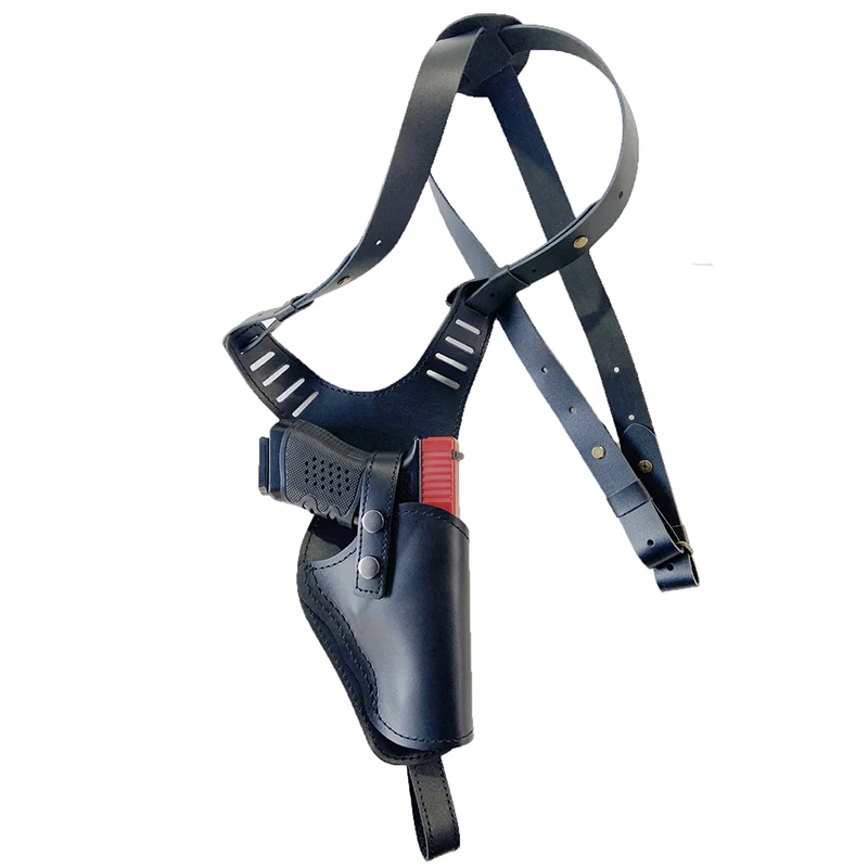 Tactical-Gun-Holster-Airsoft-Concealed-Leather-Underarm-Shoulder-Pistol ...