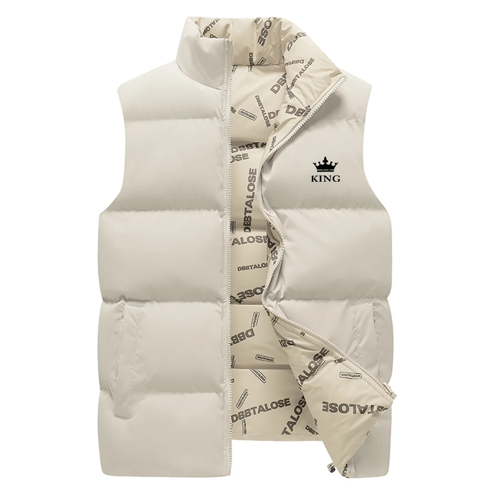 2024-new-men-s-double-sided-vest-winter-sleeveless-jacket-thick-and ...
