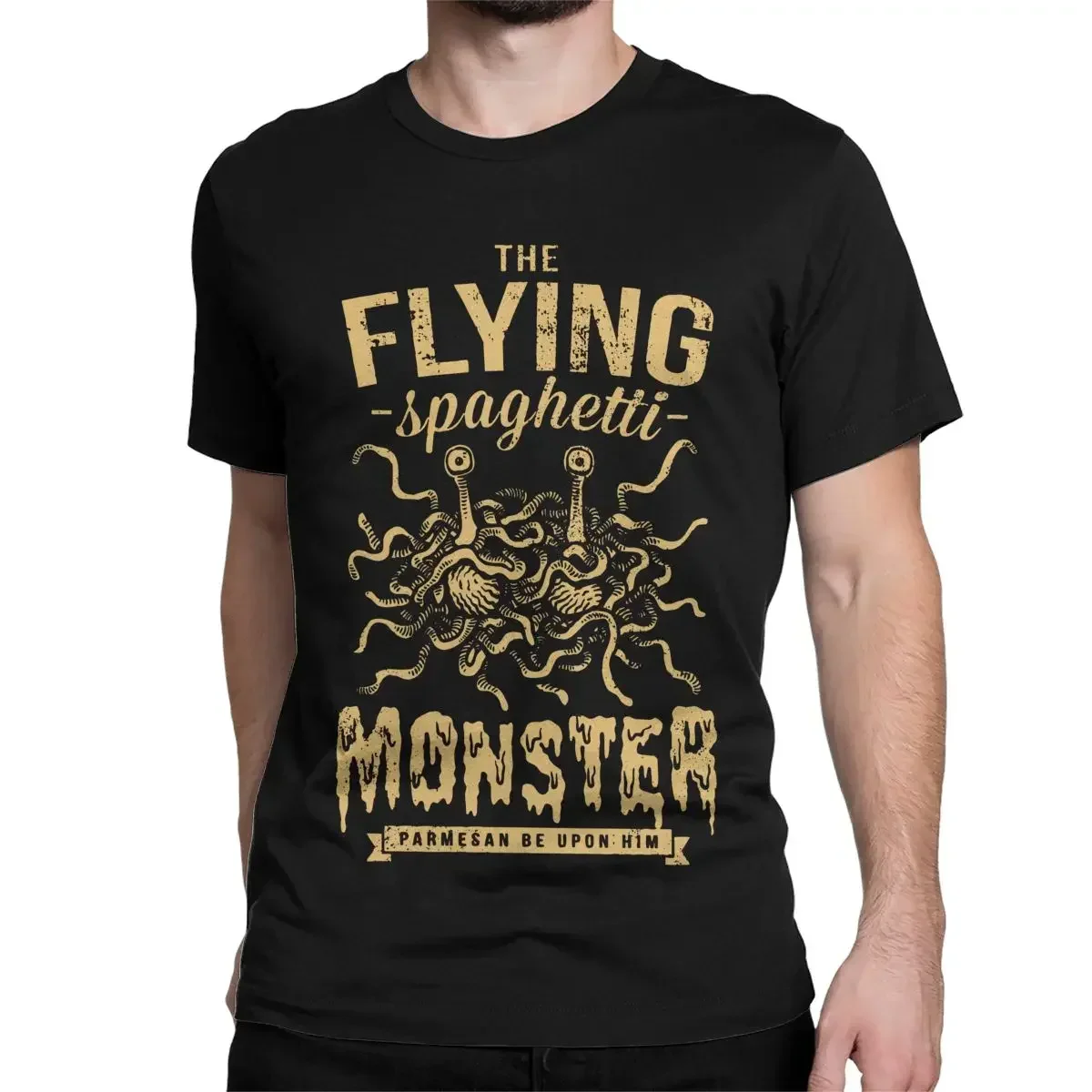 Men-The-Flying-Spaghetti-Monster-T-Shirts-Monsterism-Pastafarianism-FSM ...