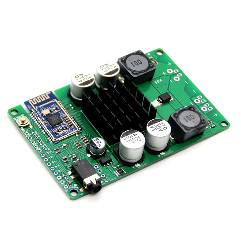 Retail-Bluetooth-5-0-Amplifier-Board-TWS-AUX-80-100W-Serial-Port-To ...