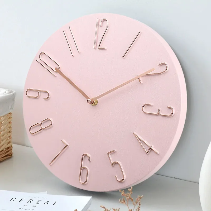 Blush Pink Wall Clocks