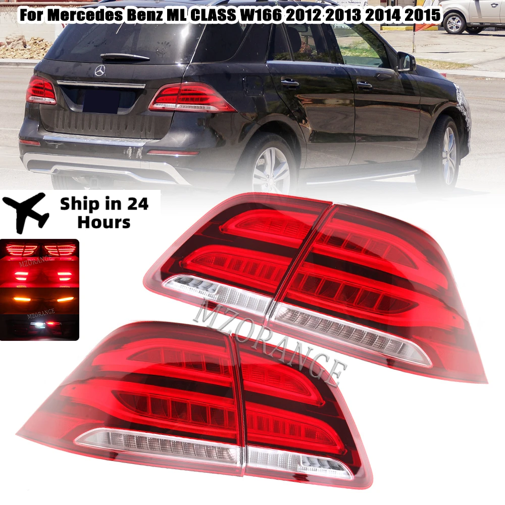 LED-Rear-Tail-Light-For-Mercedes-Benz-ML-CLASS-W166-ML350-ML500-2012 ...
