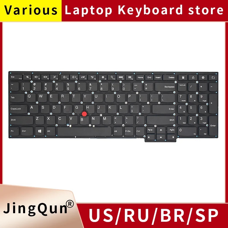 New US Russian Backlight Laptop Keyboard For Lenovo Thinkpad S5-531 S5 ...