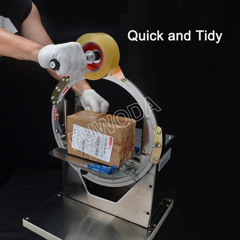 Special-shaped-Baler-Small-Carton-Box-Tape-Wrapping-Semi-automatic ...