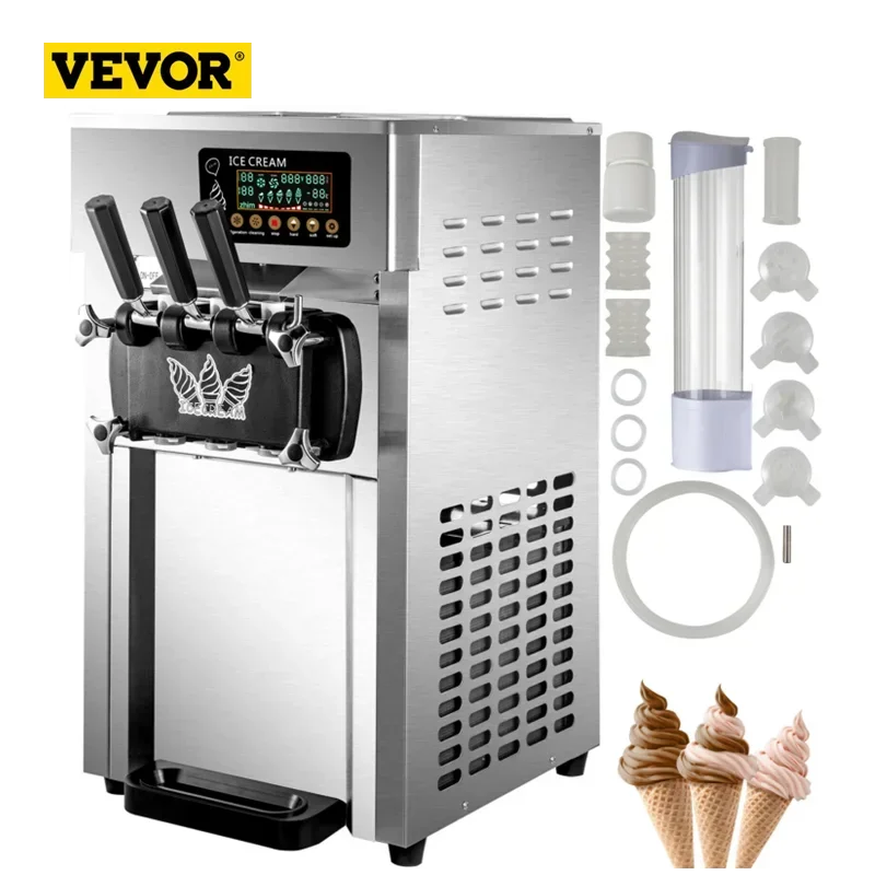 VEVOR-NEW-Commercial-Soft-Serve-Ice-Cream-Machine-For-Sale-fried-roll ...