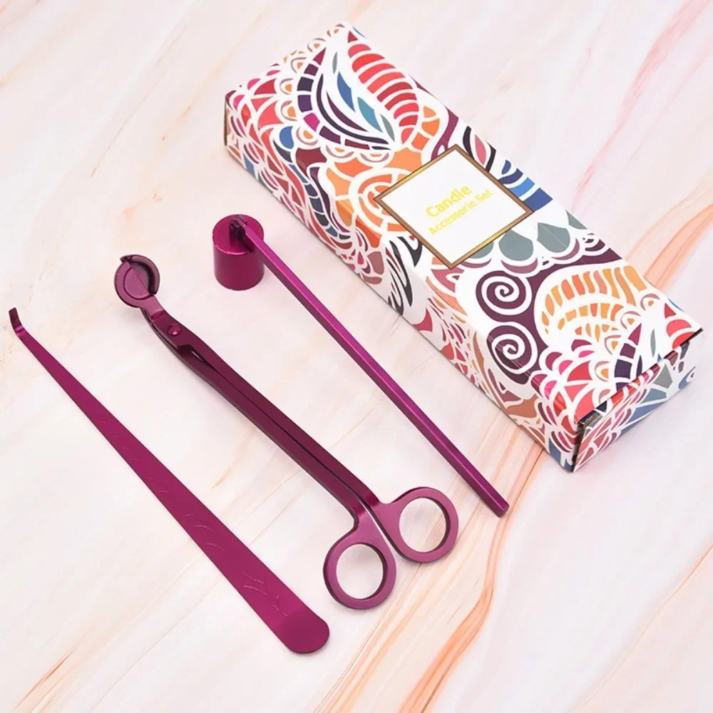 Spot-Aromatherapy-Candle-Tool-Set-Color-Box-Three-Piece-Set-Bell-Candle ...