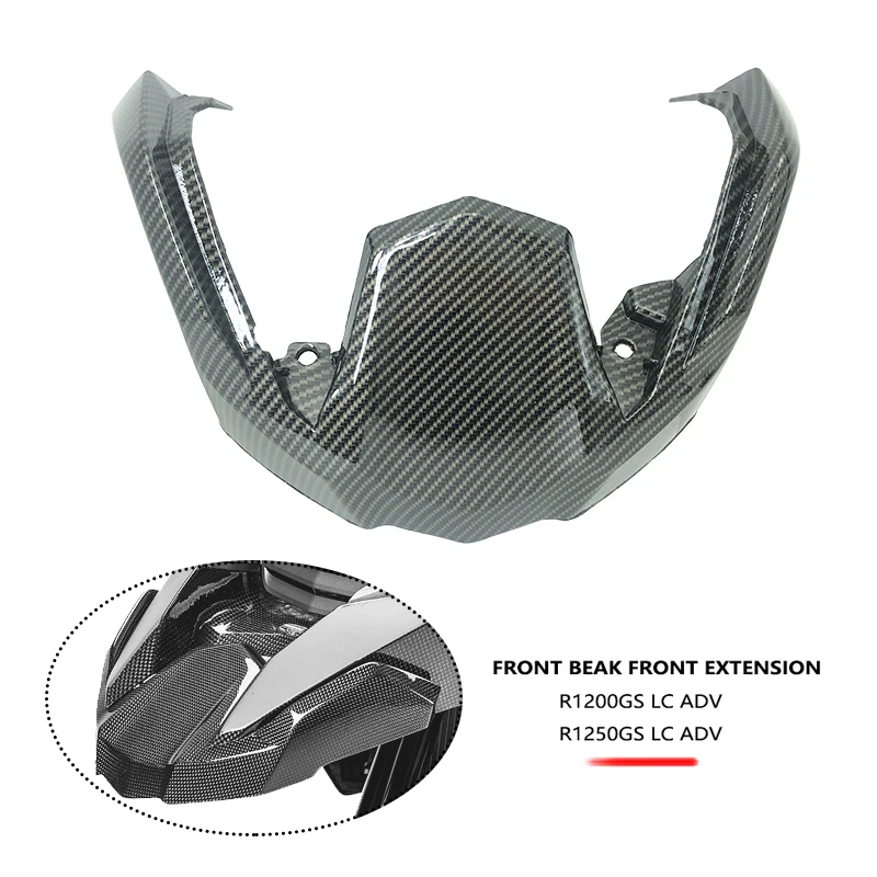For BMW R1200GS R1250GS LC ADV Carbon Front Fairing Beak Fender ...