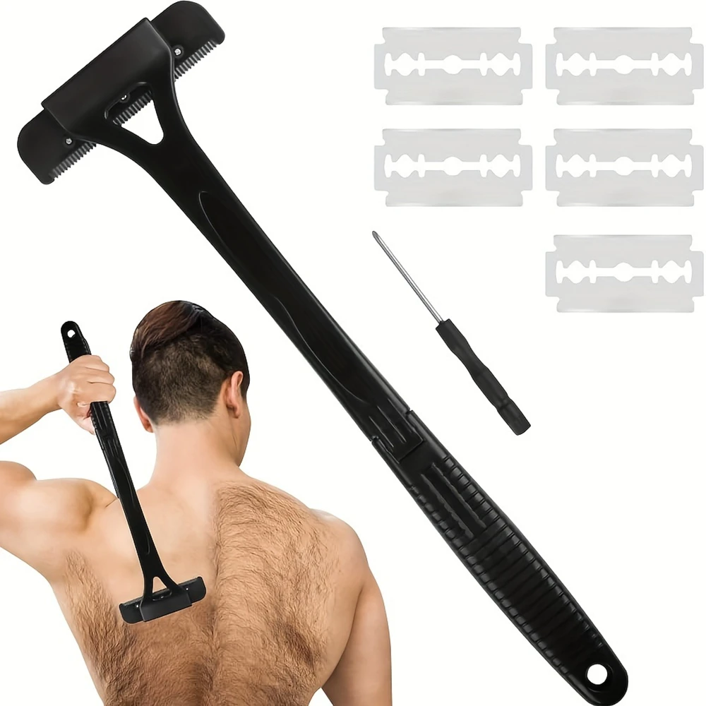2024-New-Men-Back-Hair-Remover-DIY-Body-Shaver-Razor-for-Back-Body-Hair ...