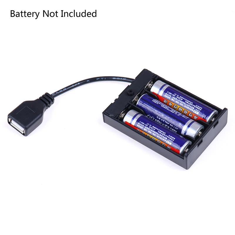 3-AA-Battery-Box-With-USB-Port-For-Building-Block-Led-Light-Kit-With ...