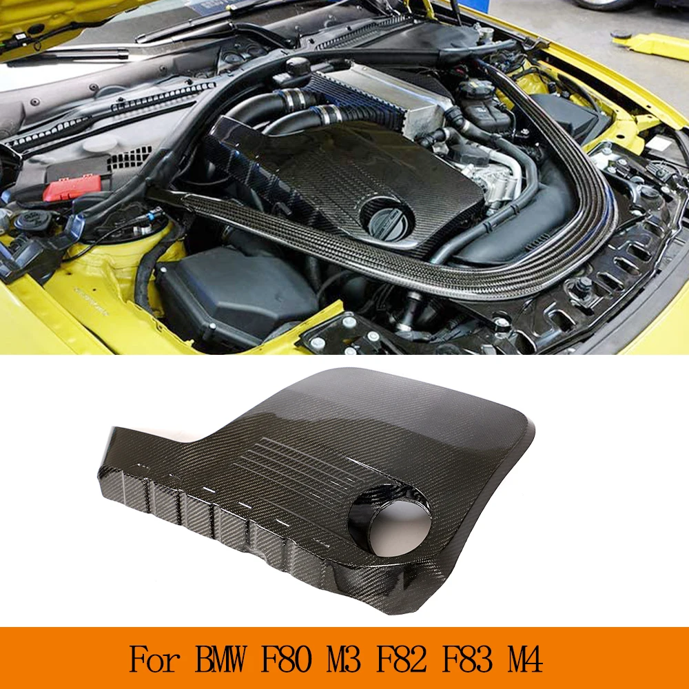 Engine Protector Cover For Bmw M3 M4 Bonnet Hood Carbon Fiber Auto ...