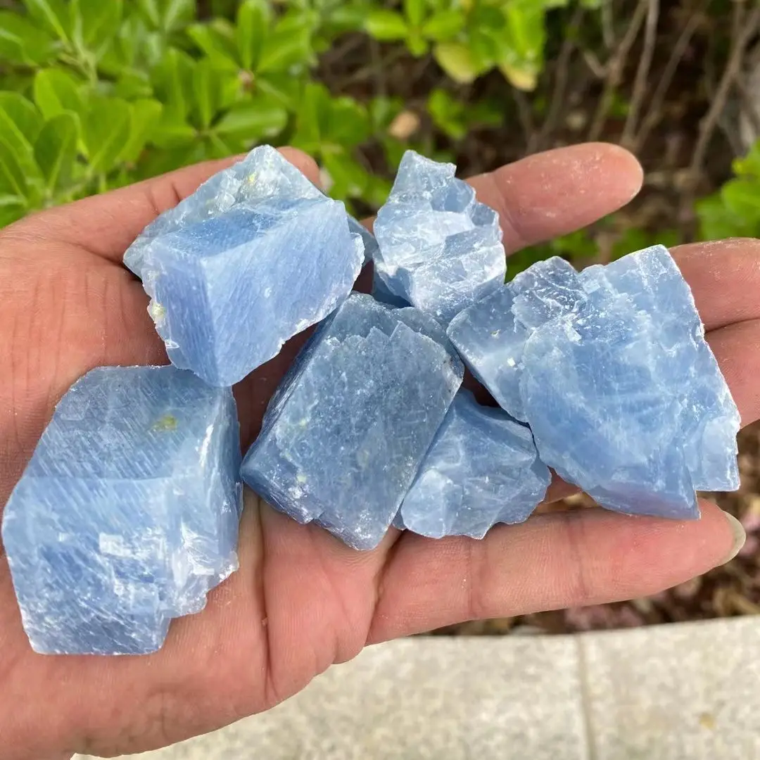 Blue Calcite Rock