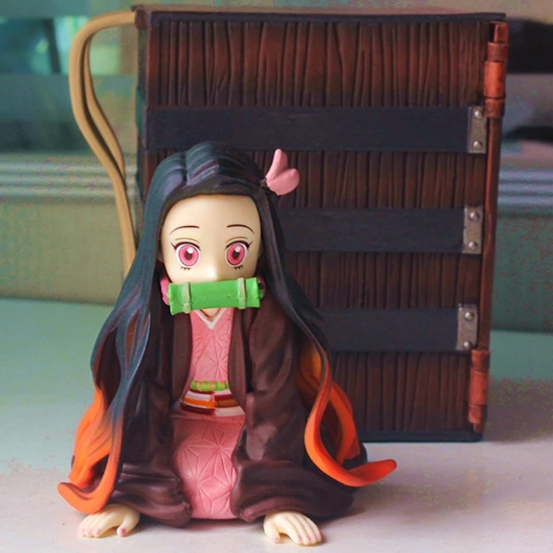 Kawaii-Demon-Slayer-Nezuko-Figure-With-Box-Up-Art-Mini-Cute-Kimetsu-No ...