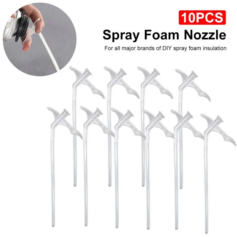 10-Pcs-Foam-Tube-Spray-Foams-Nozzle-Replacement-Expand-Spray-Foams ...