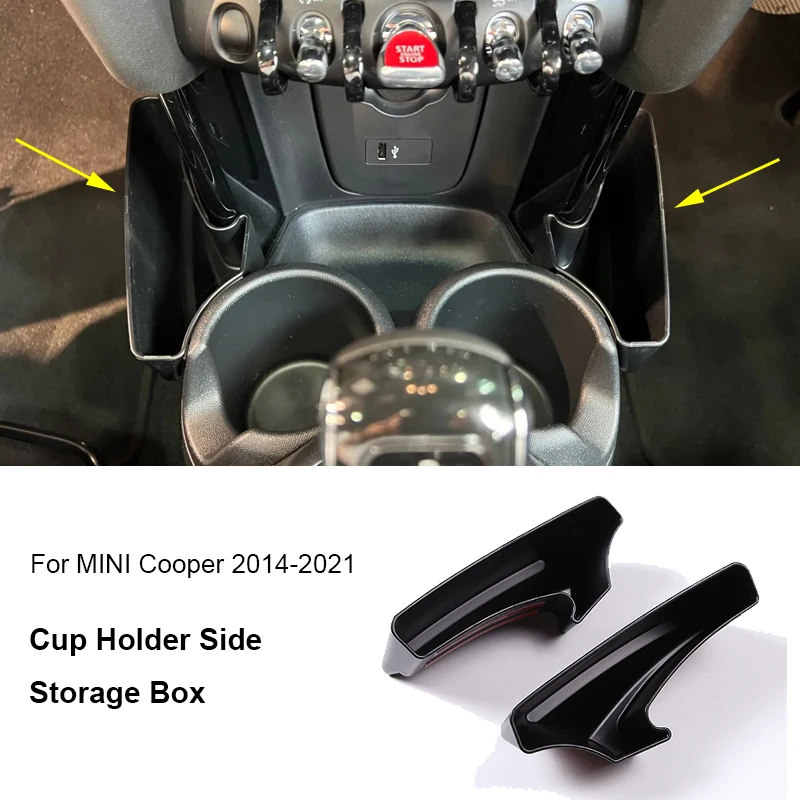 2pcs-Car-Water-Cup-Holder-Side-Storage-Box-For-MINI-Cooper-F54-F55-F57 ...