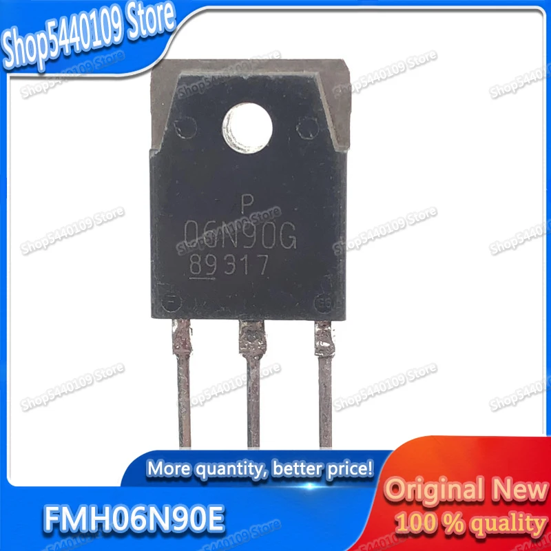 10PCS FMH06N90E 06N90E 06N90G TO-3P FMH07N90E 07N90E TO3P 6A 900V Power ...