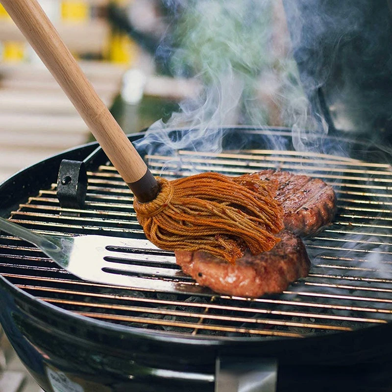 Pure-Cotton-Barbecue-Brushes-Rubber-Wood-Cotton-Thread-Roast-Brushes-Oil-Sauce-Seasoning-Brushes ...