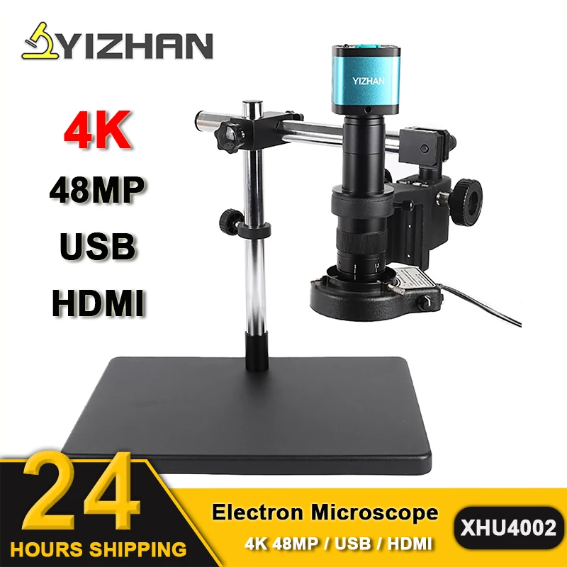 4K-48MP-USB-HDMI-Digital-Video-Electronic-Microscope-Camera-130X-150X ...