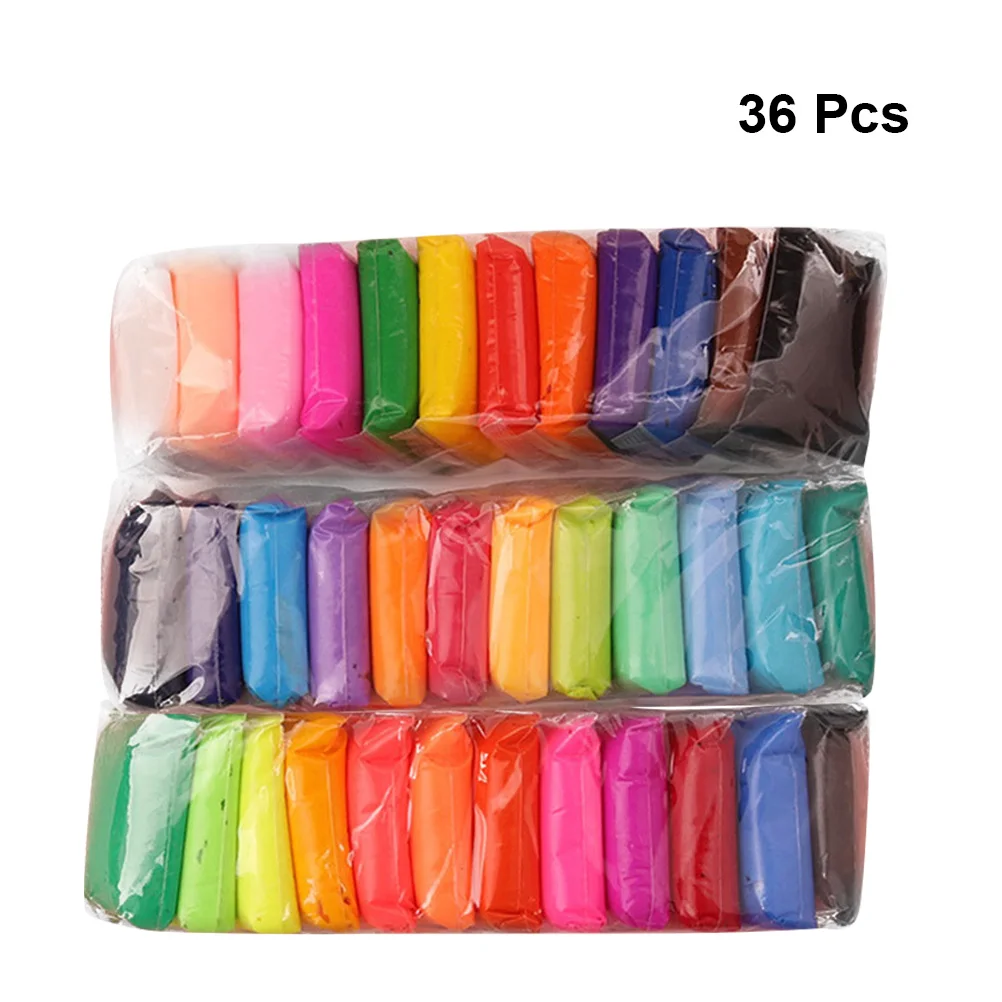Argila Colorida Super Leve: 36 Cores Seguras e Não-Tóxicas para ...