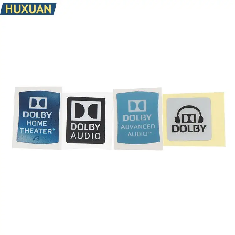 New 1pcs Dolby Surround Sound Labels Laptop Stickers Desktop Decor Diy ...