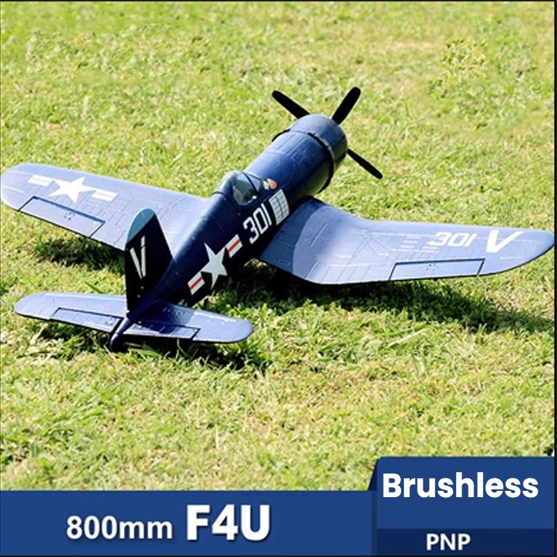 FMS022 Airplane 800mm F4U Micro Blue PNP Radio Control Warbird ...