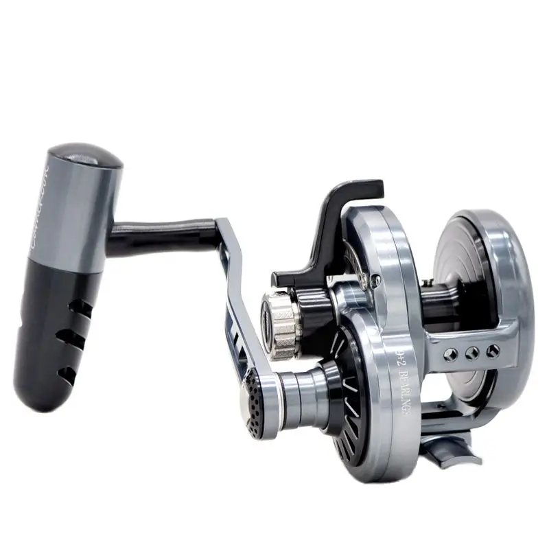 CAMEKOON-Saltwater-Reel-with-Lever-Drag-Offshore-Big-Game-Jigging ...