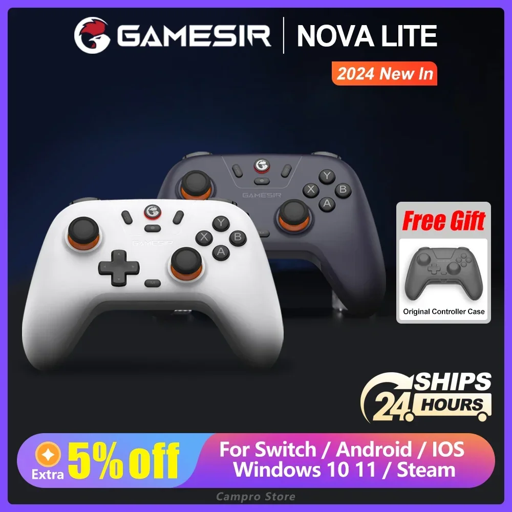 GameSir-T4-Nova-Lite-Wireless-Switch-Controle-Bluetooth-Gamepad-com ...