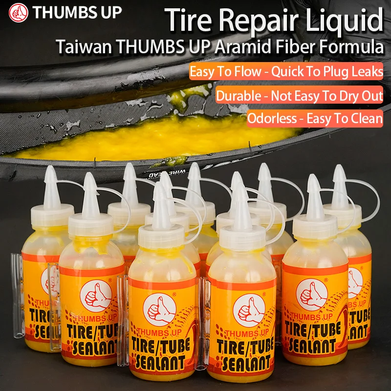 THUMBS-UP-100ml-Tire-Fluid-MTB-Bike-Tire-Sealant-Machine-Puncture ...