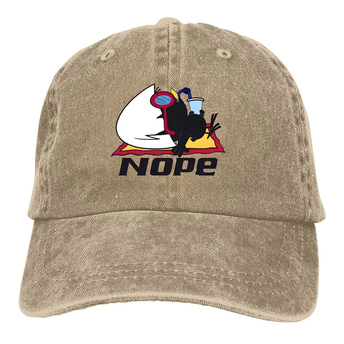 Washed-Men-s-Baseball-Cap-Nope-Trucker-Snapback-Caps-Dad-Hat-Calimero ...