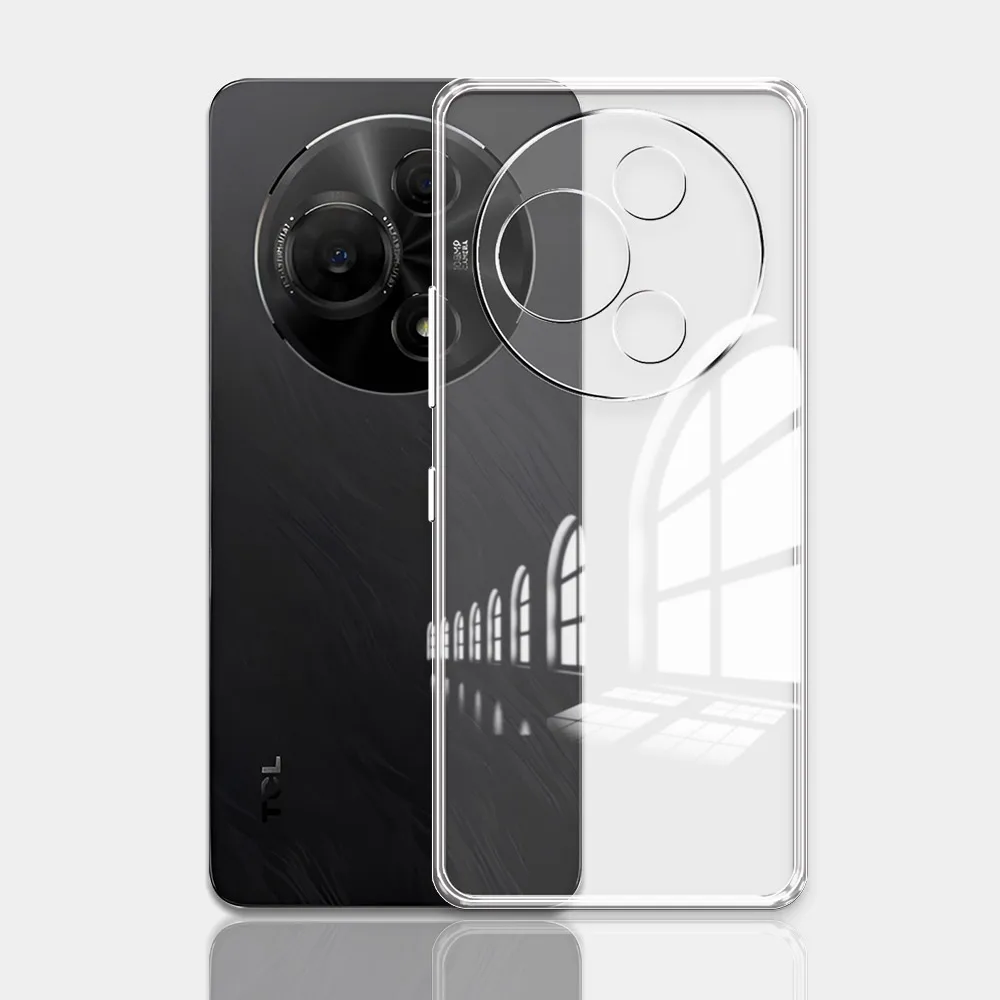Transparent Shockproof Silicone Phone Case - TCL NxtPaper 5G Series for ...