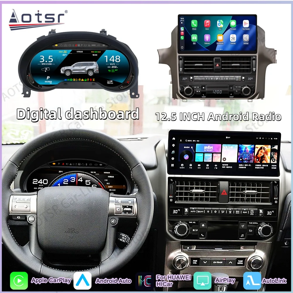 For Lexus GX GX400 GX460 2010~2021 Multimedia Receiver Android GPS ...