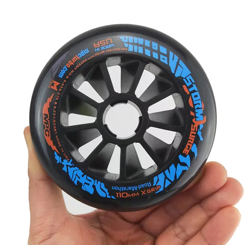 125 110 100 90mm MPC Skates Wheels for Speed Inline Skates Street Fight ...