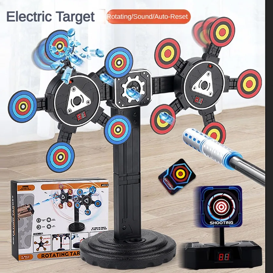 Auto-Reset-Electric-Target-For-Nerf-Guns-Bullets-Toys-For-Beads-Blaster ...