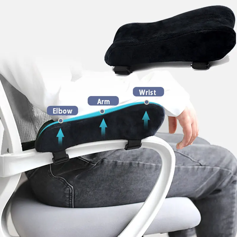 Office-Chair-Armrest-Pad-Elbow-Pillow-Comfortable-Support-Cushion ...