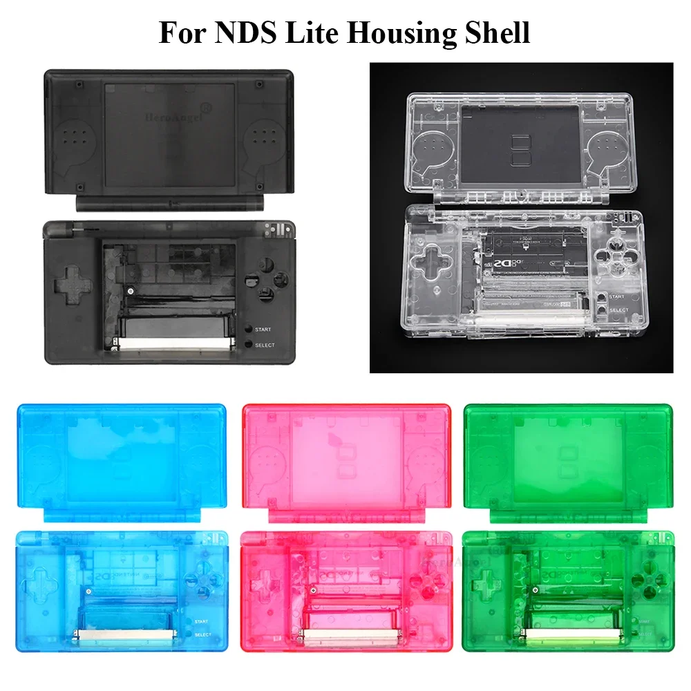 Nouveau-document-transparent-pour-Nintendo-DS-Lite-coque-de-bo-tier-kit ...